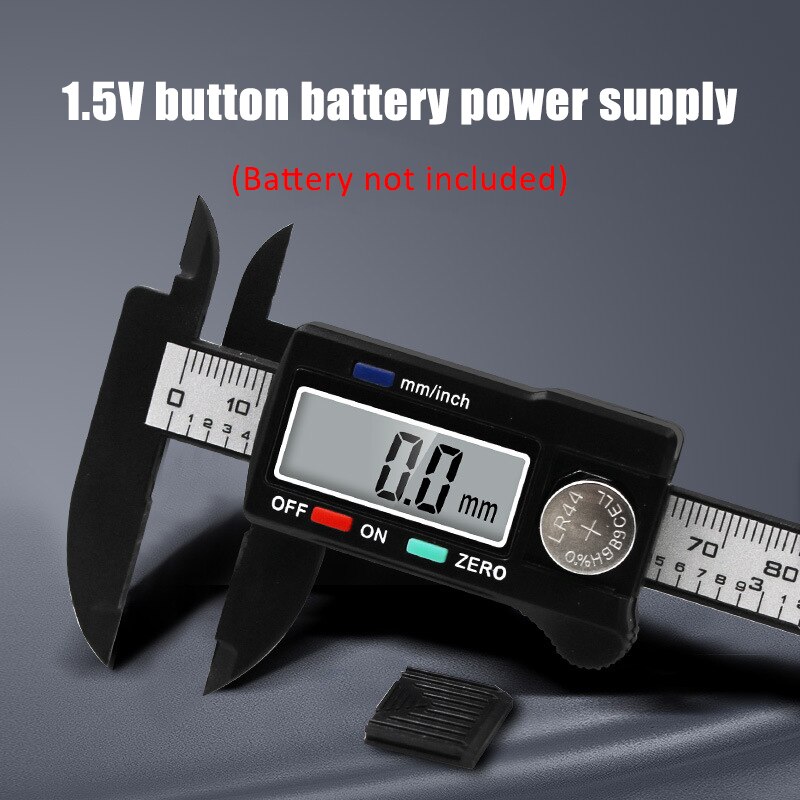 0-100mm Digital Caliper Carbon Fibre Vernier Calip... – Vicedeal