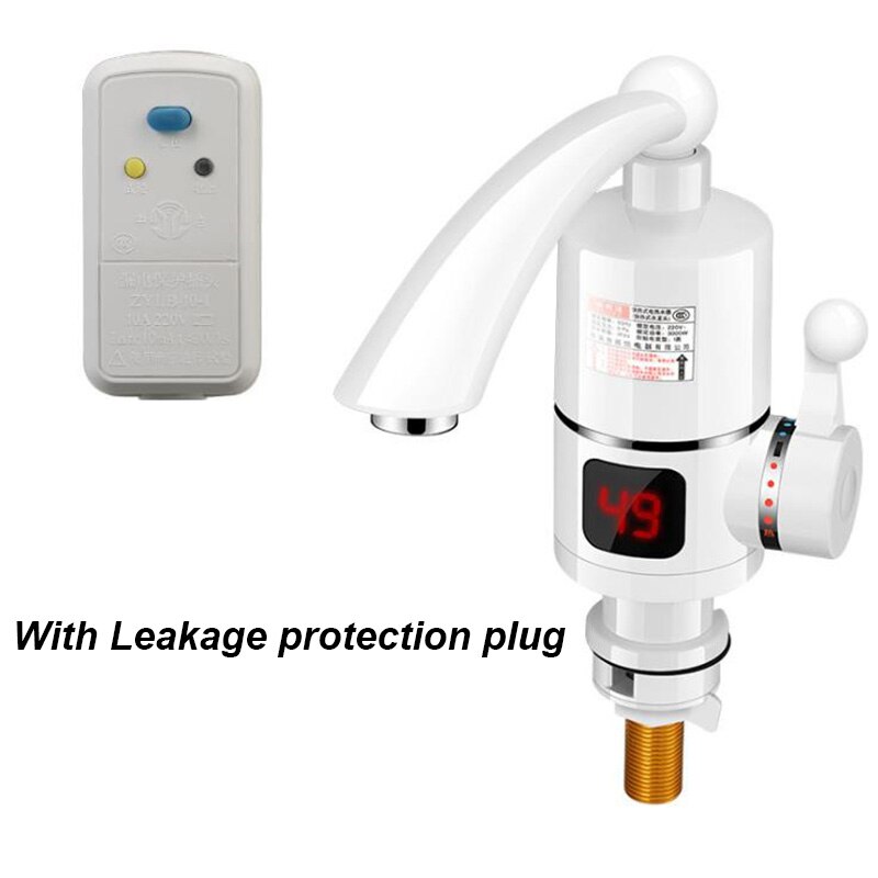 220V 3000w Water Heater Tap Kitchen Faucet Instant... – Vicedeal