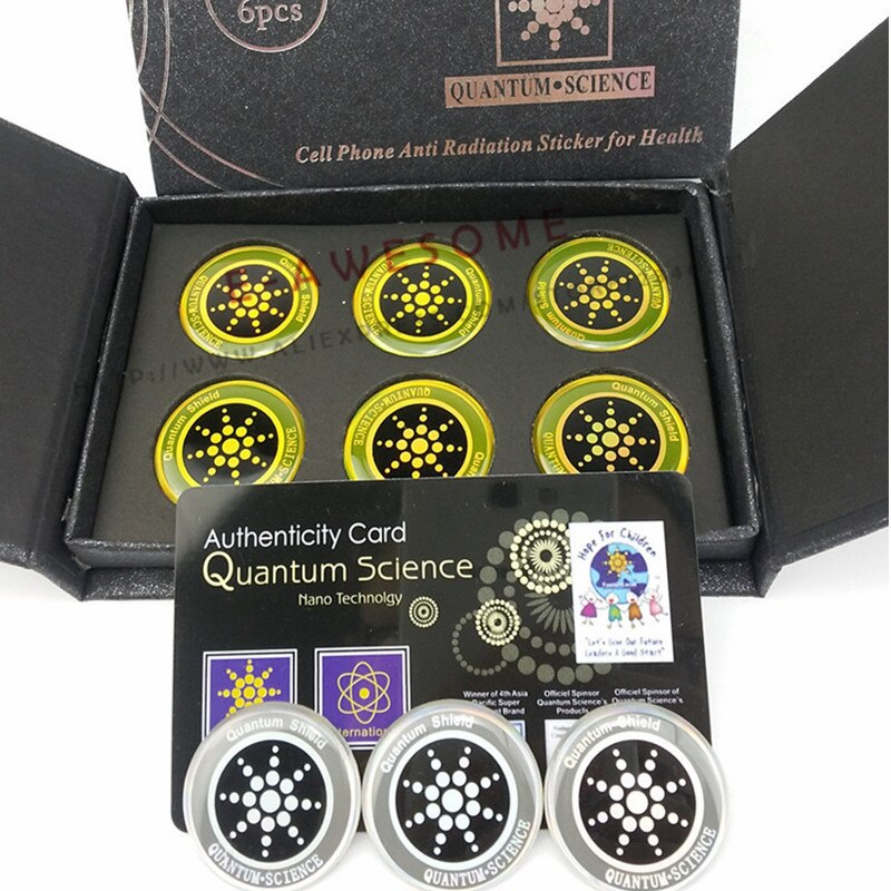 Round Scalar Shield Energy Sticker with Negative I... – Grandado