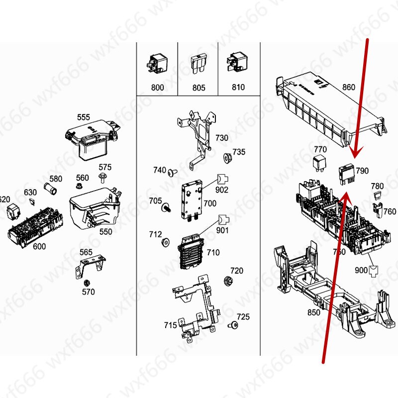 Bilsäkringsrelä a180 a260 ml320 b260 g500 amg ml ... – Grandado
