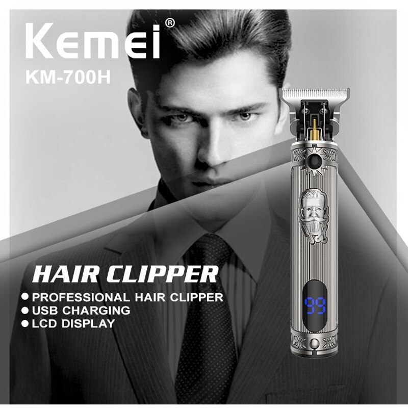 Powerful hair trimmer for men rechargeable hair cl... – Grandado