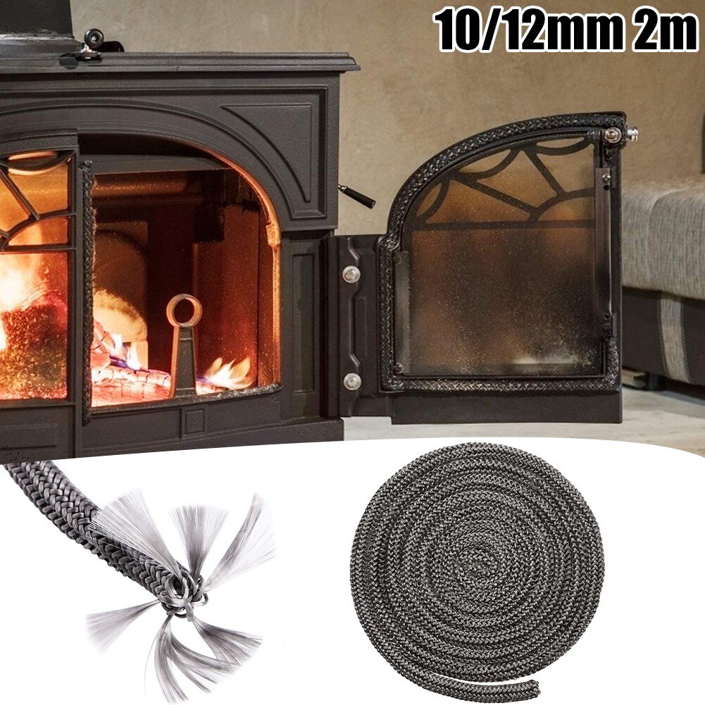 Black Stove/Fire Rope Wood Burning Stove 10/12mm 2... – Grandado