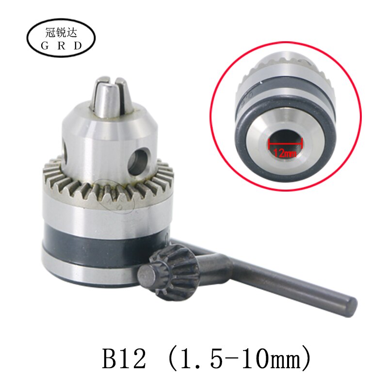 B10 B12 drill chuck wrench rotation clamping 0.6-6... – Grandado