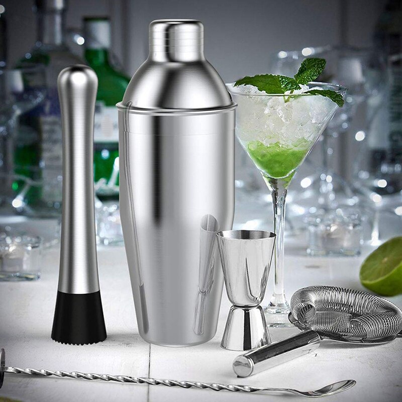 14Pcs Cocktail Shaker Bar Set Stainless Steel Bart... – Vicedeal