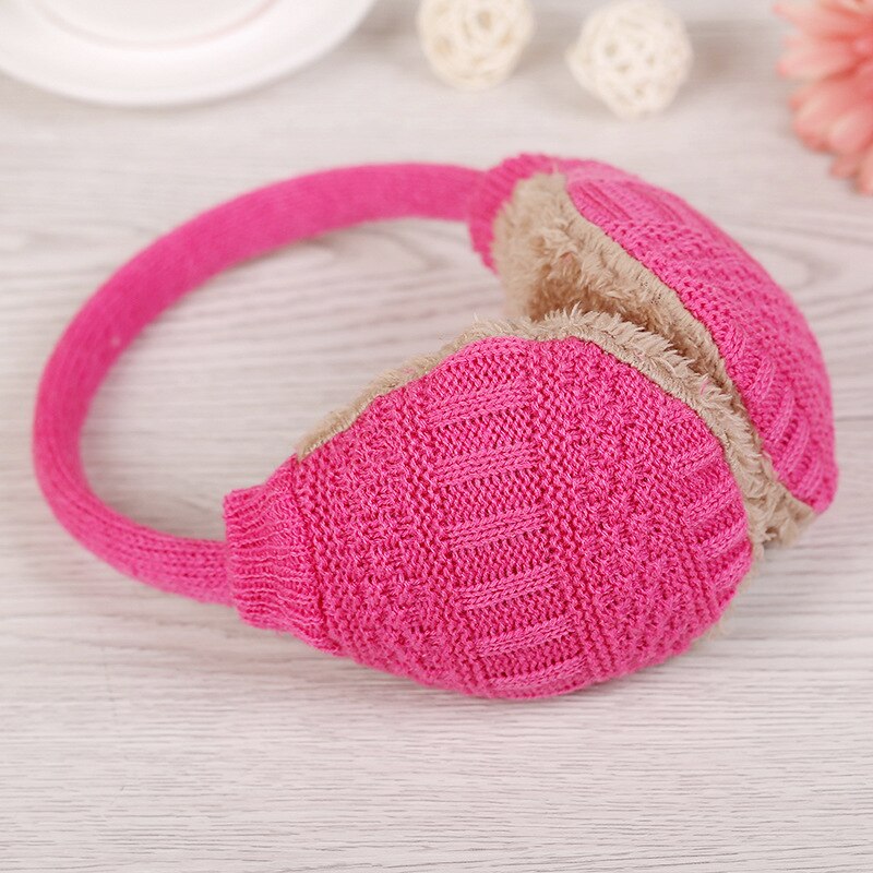 Winter Warm Earmuffs Knitted Women Ear Muffs for M... – Grandado