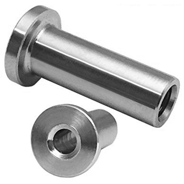 Stainless Steel Protector Sleeves for 1/8 inch Cable Railing, Wood ...