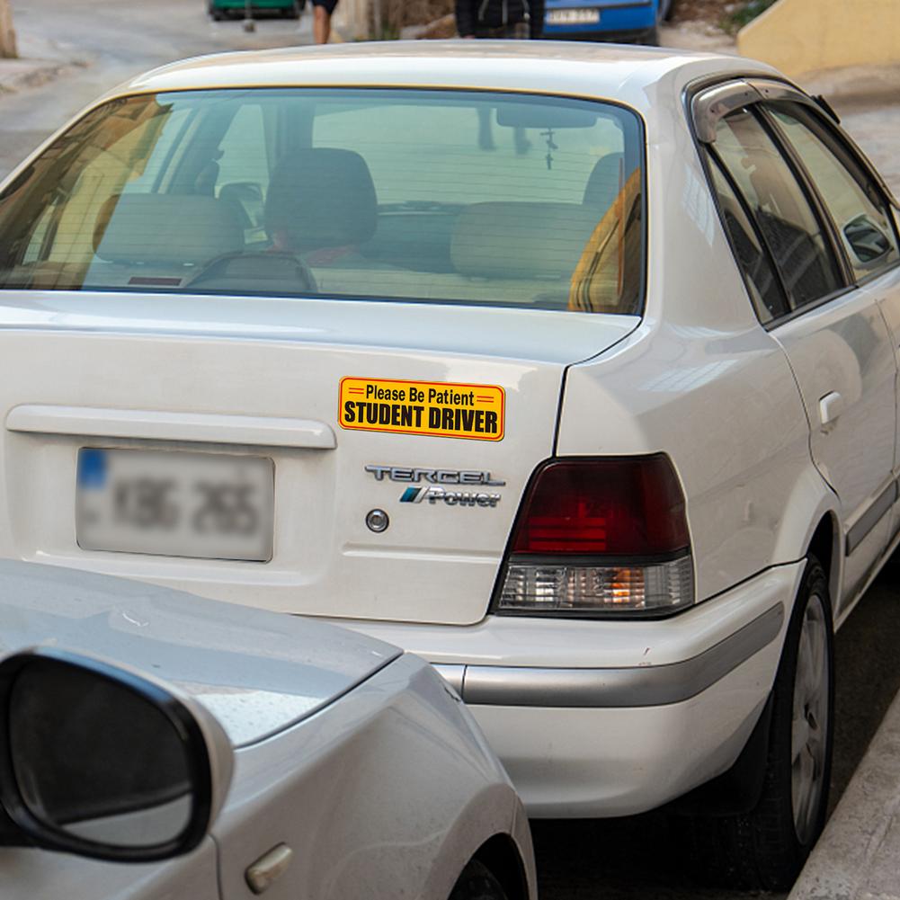 Student Driver Magnet Safety Sign Vehicle Bumper M... – Vicedeal