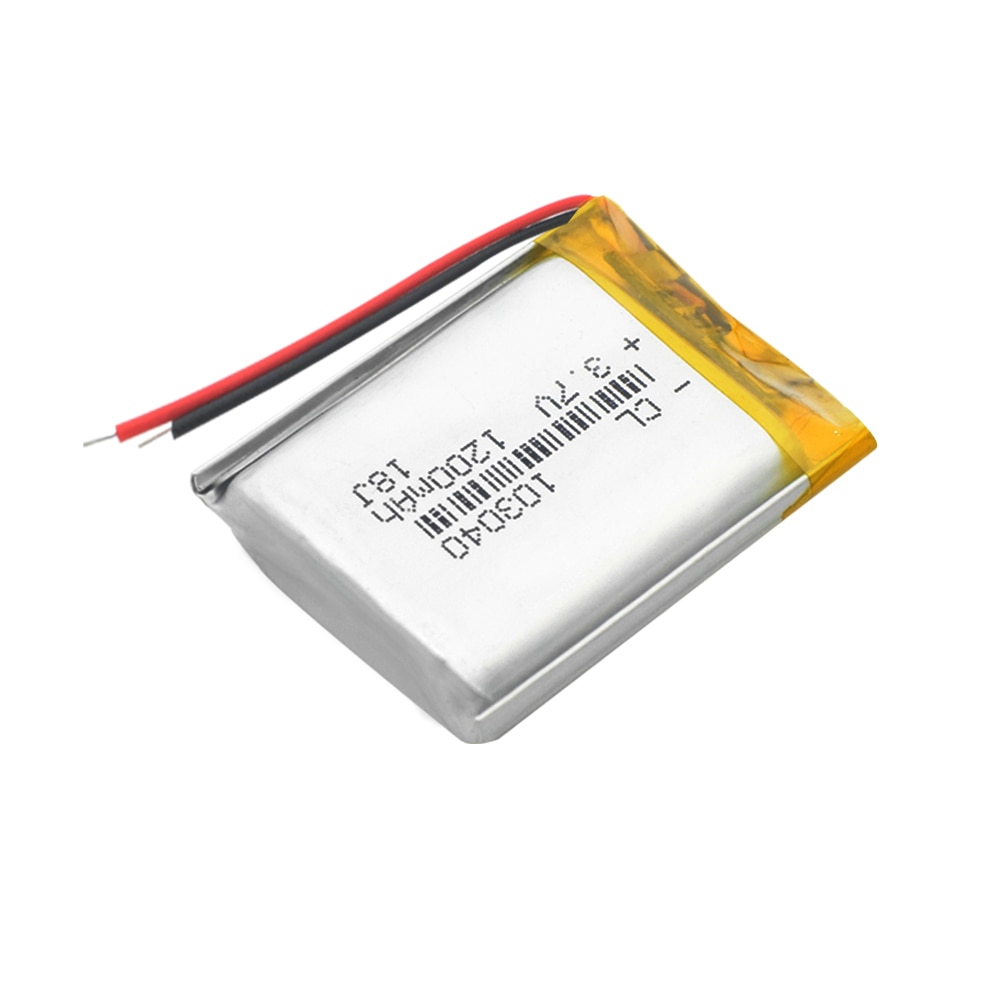 Lithium polymer battery 3.7V 1200mAh LiPo Recharge... – Grandado