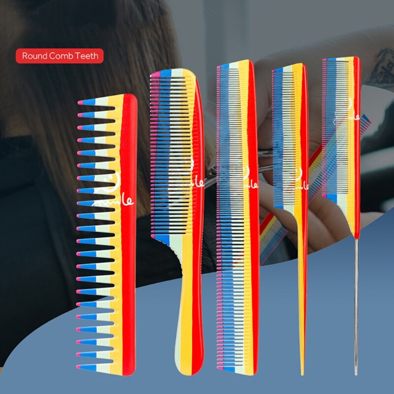 Styling Comb Hair Anti-static for Hair Salon Barbe... – Grandado