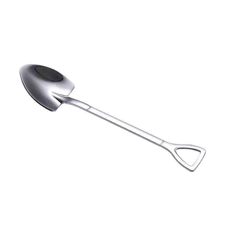 Klassieke schep platte koffie thee ijs metalen lep... – Grandado