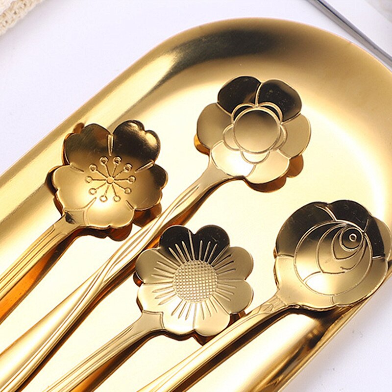 1 Stuk Goud Roestvrij Stalen Lepel Bruiloft Diner ... – Grandado