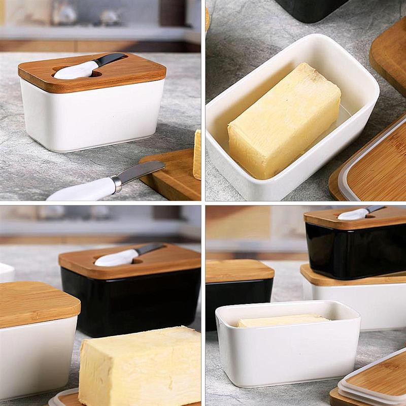 Ceramics Butter Box Stylish Pretty Relief Butter P... – Vicedeal