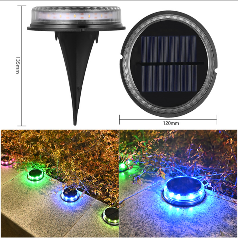 17 LEDs Solar Lights Outdoor Waterproof, Solar Gro... – Grandado