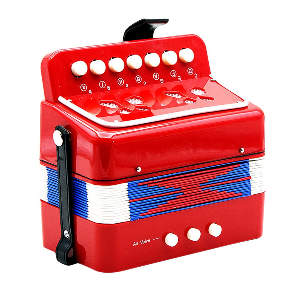 Kids Accordion Musical Instrument Seven Button Pla... – Grandado