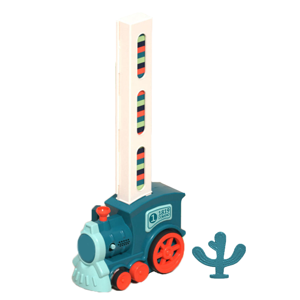 Domino Rally Electric Train Model Toy with Lights ... – Vicedeal