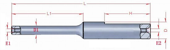 Tungsten Carbide Nozzle Guide Pin Superhard Alloy ... – Vicedeal