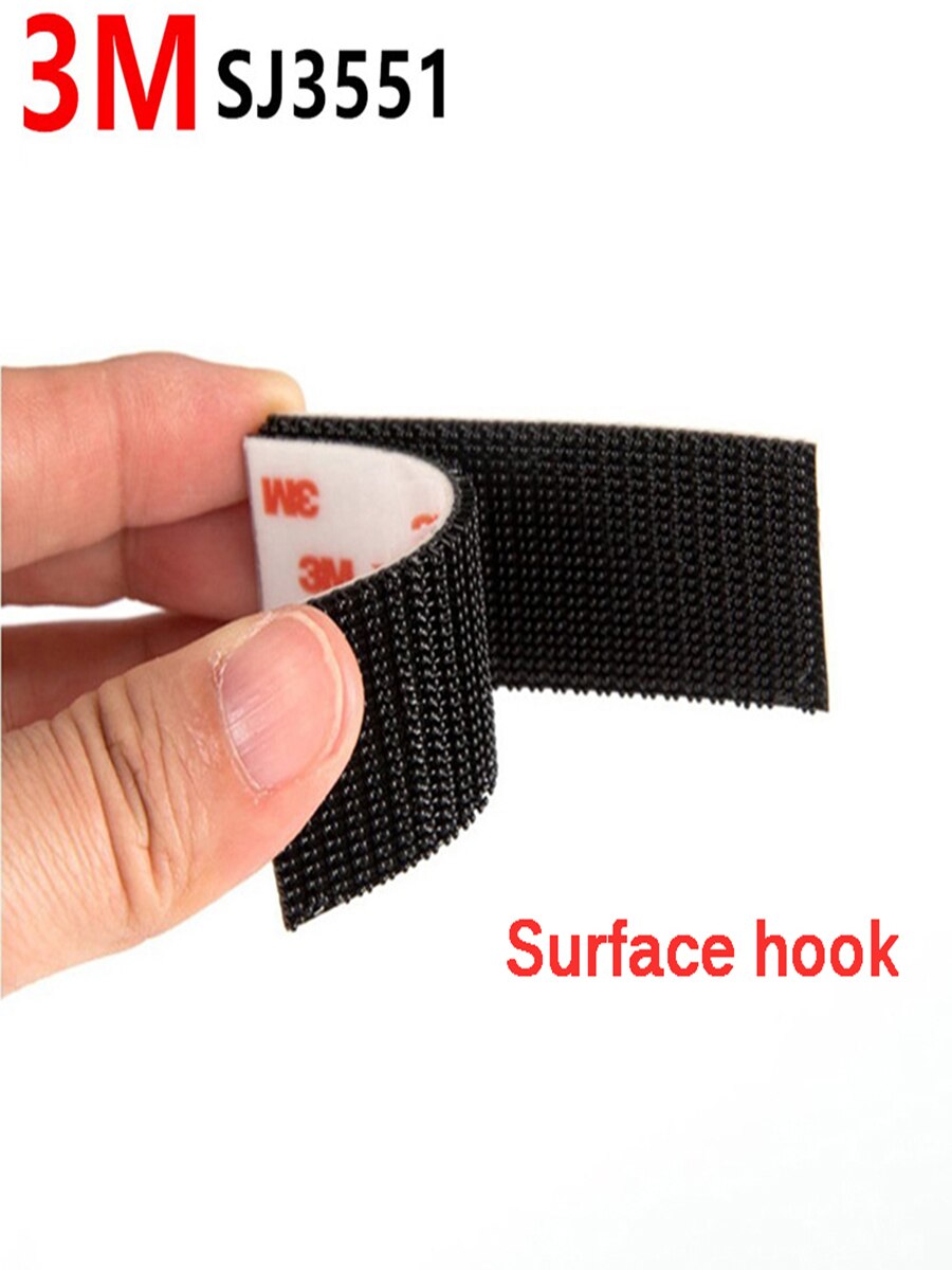 3M 5Meters Dual Lock SJ3551 Black Mushroom Adhesiv... – Grandado