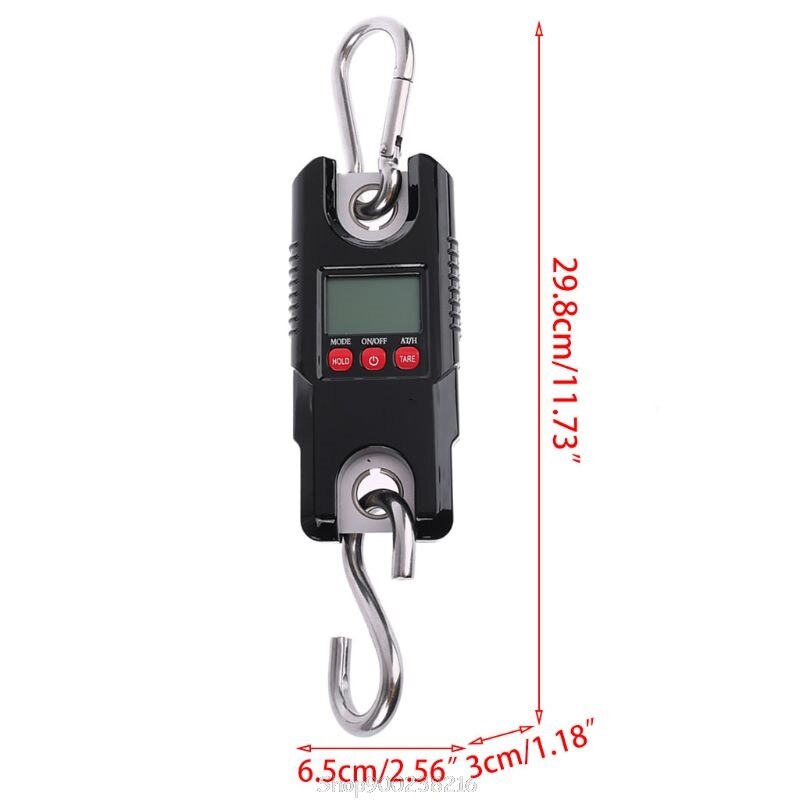 Digital Hanging Scale 300 KG / 660 LBS 100g Indust... – Vicedeal