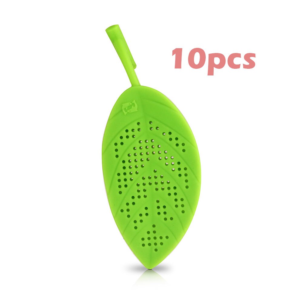 Silicone Thee-ei Creatieve Bladeren Shaped Grappig... – Grandado