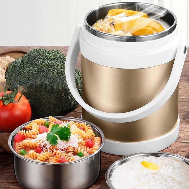 2000Ml Thermo Soup Food Container Large Capacity I... – Grandado