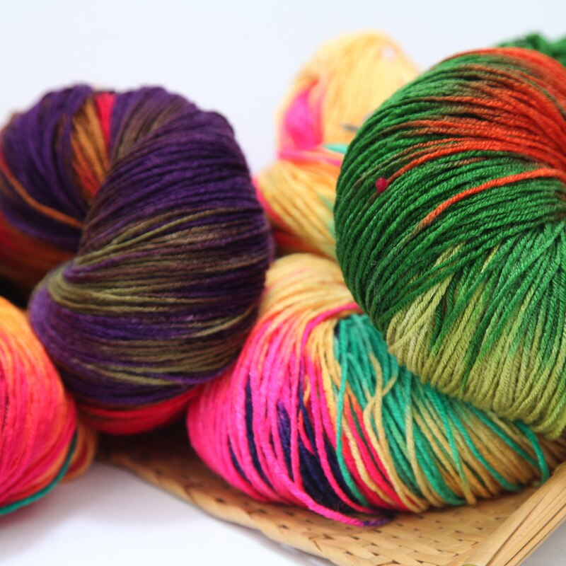 Skin-Friendly Baby Wool Thread Colorful Eco-dyed T... – Vicedeal