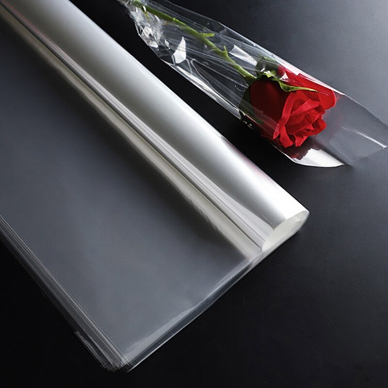 Clear Cellophane Wrap Roll For Flower Bouquet Bask... – Grandado