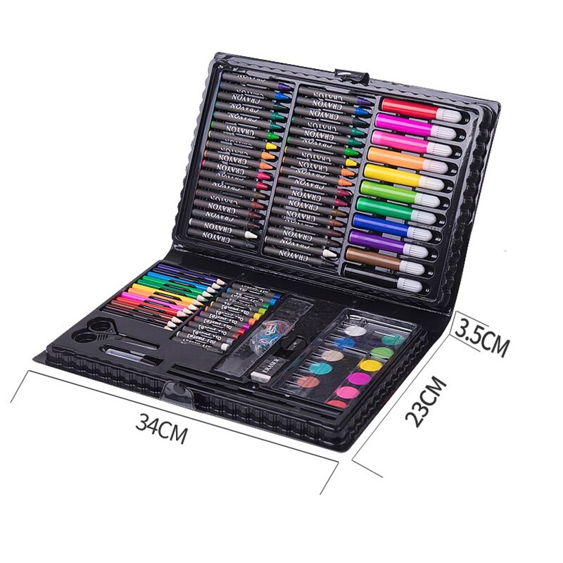 108Pcs Art Drawing Kit Kids Painting Set Pencils C... – Vicedeal