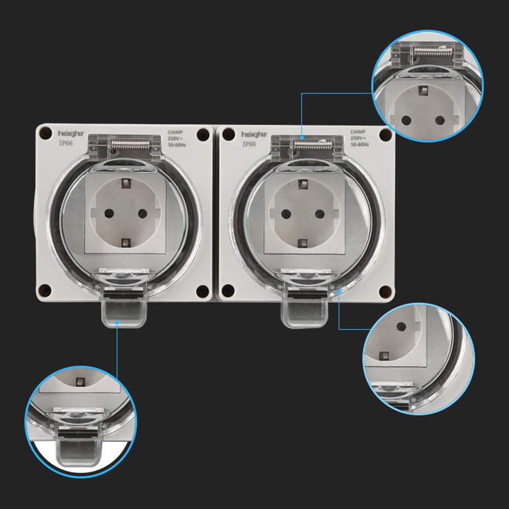 Outdoor Socket IP66 Weatherproof High-performance ... – Grandado