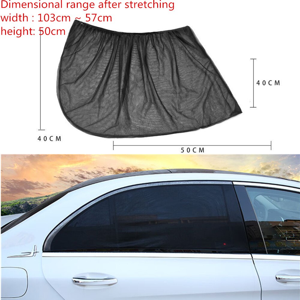 2Pc Car Sunshade Curtain Auto Window Cover UV Prot... – Vicedeal