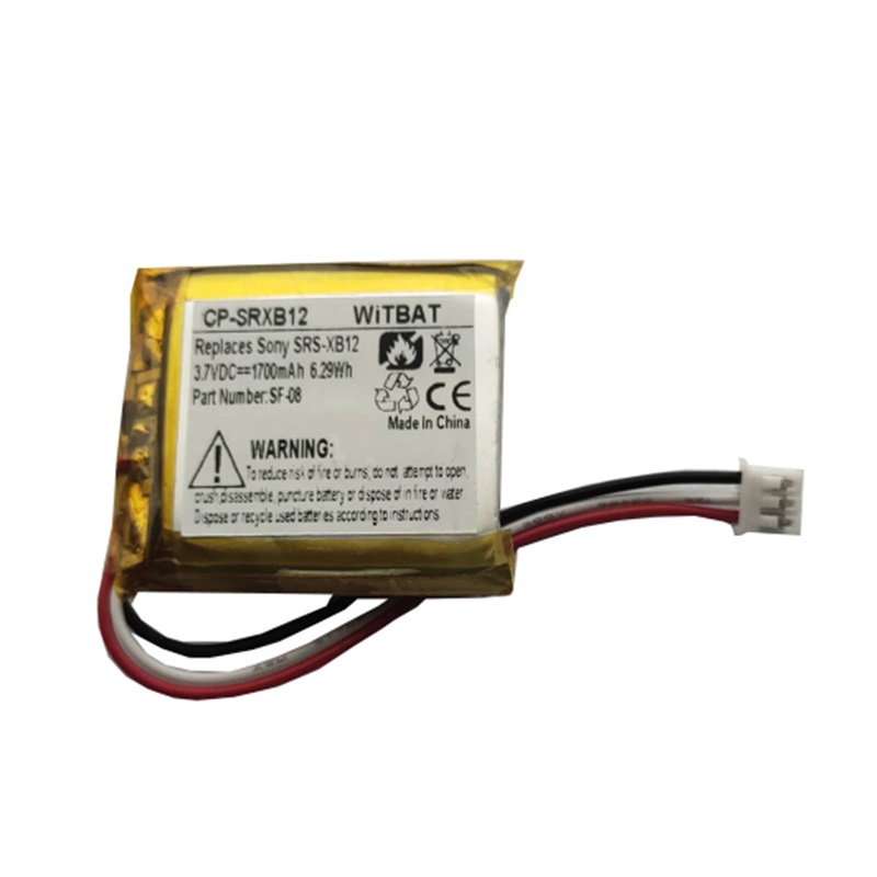 Battery for Sony SRS-XB10,SRS-XB12 Speaker SF-08 L... – Grandado