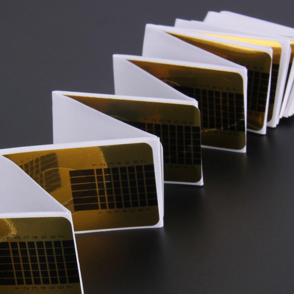 100Pcs/Set Acrylic Tip Gel Nails Forms Expansion C... – Grandado