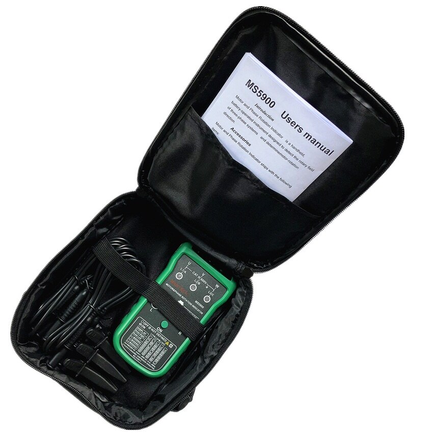 MASTECH MS5900 3 Motor Meter Sequence Tester LED F... – Grandado