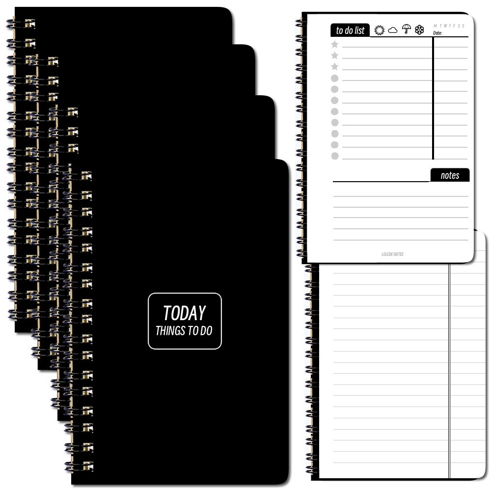 LOLEDE A6 Mini Notebook To Do List University Note... – Grandado