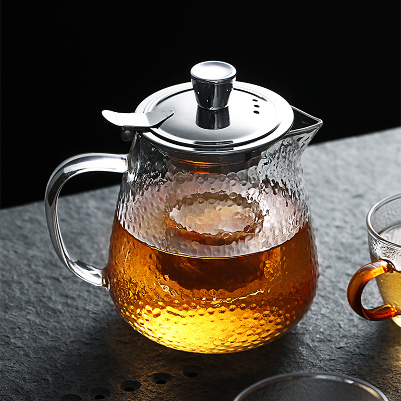 Glass Tea Pot Heat Resistant Glass With Tea Infuse... – Vicedeal