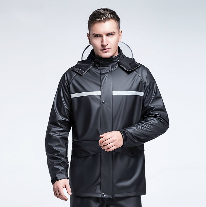 Waterproof Motorcycle Men Raincoat Jacket Women Re... – Grandado