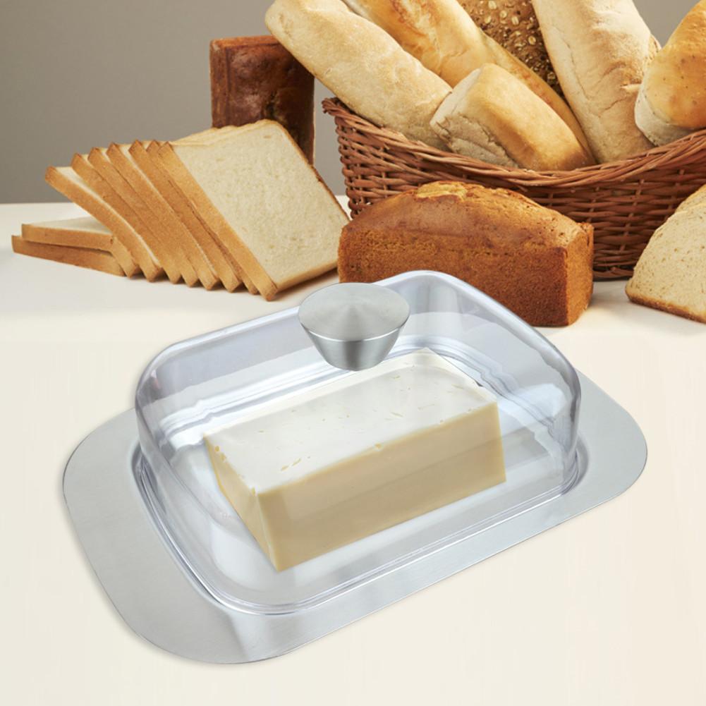 304 Stainless Steel Butter Dish Box Containe Chees... – Grandado