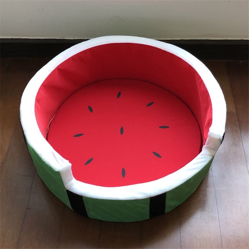 watermelon Shape Pet Dog Cat Bed House Mat Durable... – Grandado
