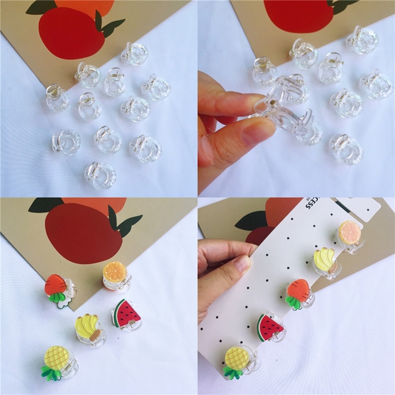 15 Pcs Clear Leuke Kleine Haarspeldjes Klauw Voor ... – Grandado