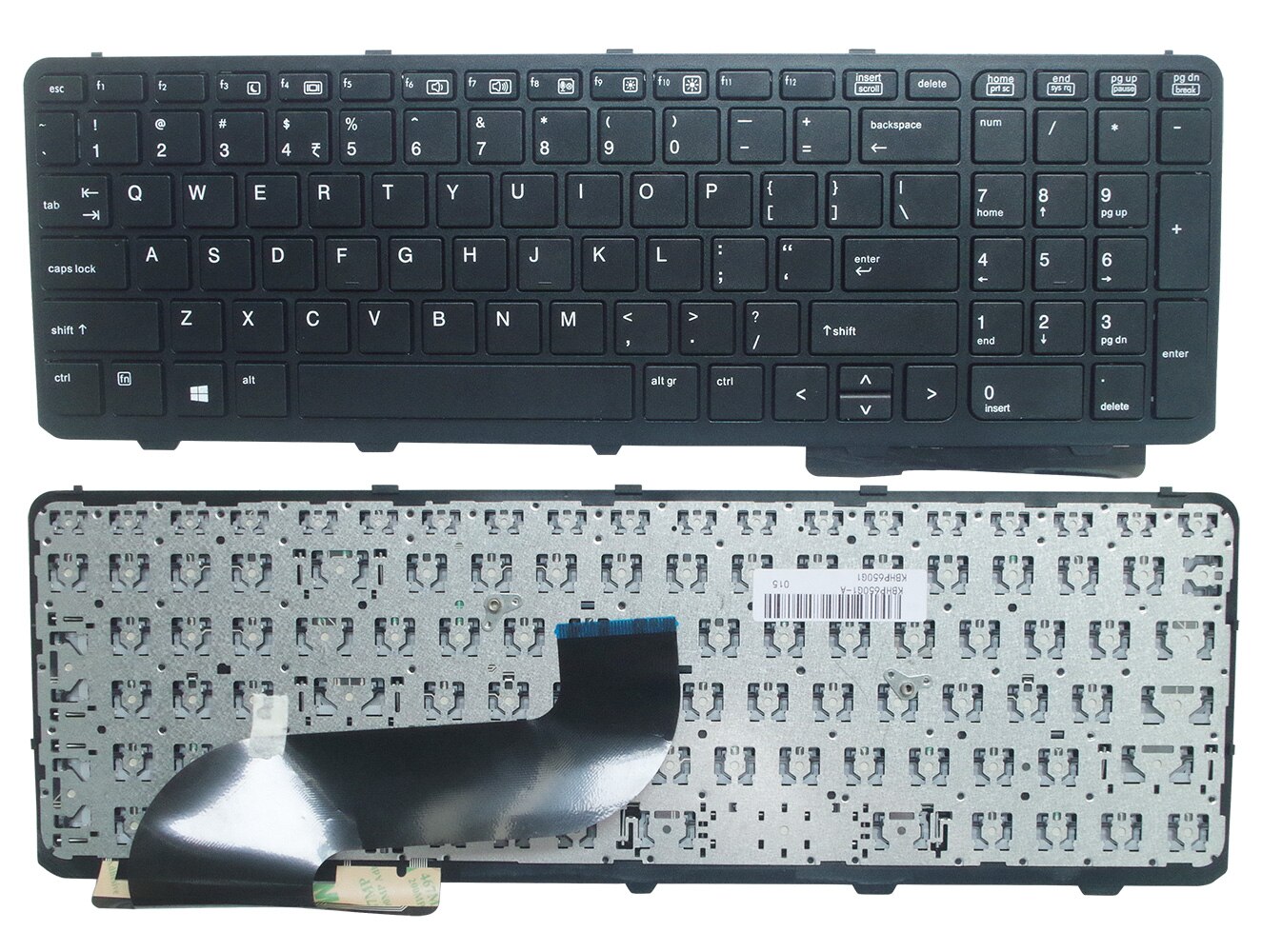 Engels toetsenbord met frame voor HP Probook 650 G... – Grandado