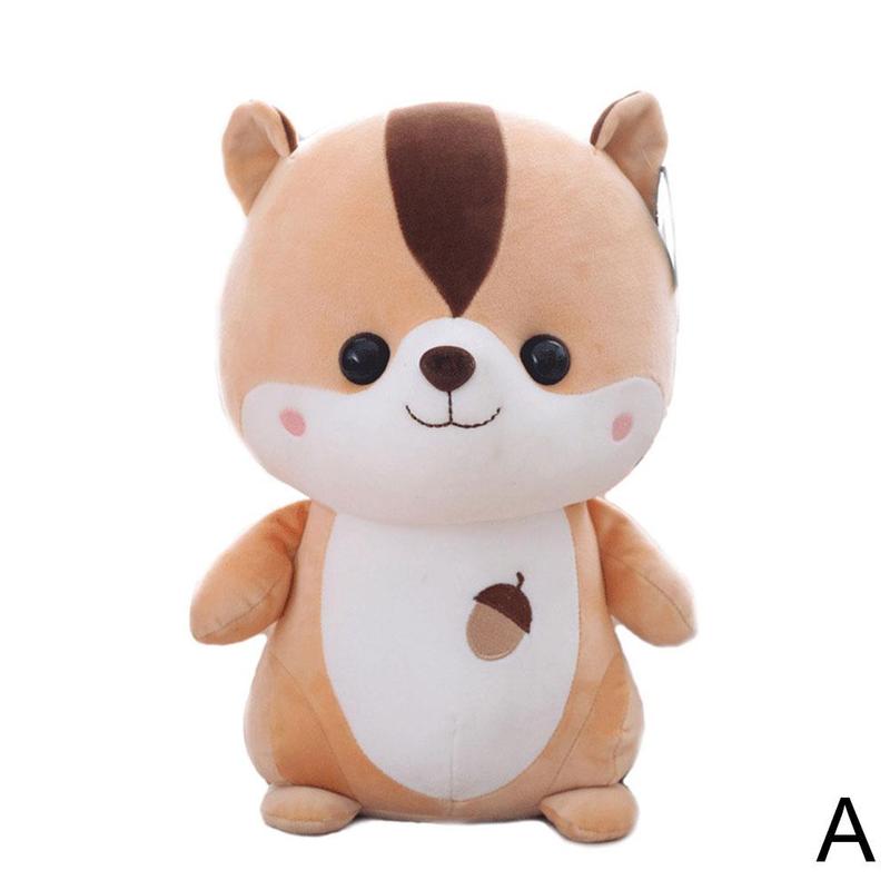 25cm Cute Squirrel Plush Toy Doll Mollusk Small An... – Vicedeal