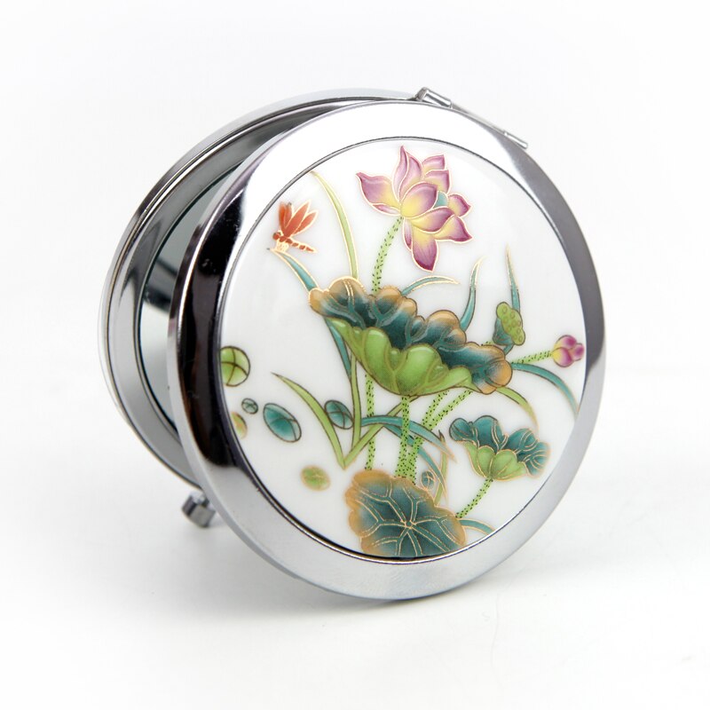 Small Metal Makeup Mirror Portable Folding Mirror ... – Grandado