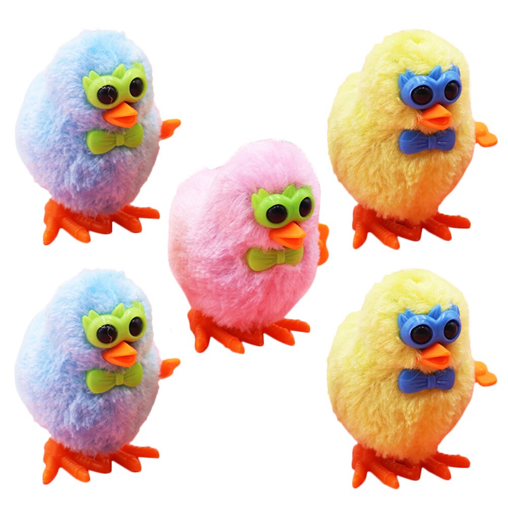 5pcs Wind-Up Jumping Chick Novelty Toys Animal Win... – Grandado
