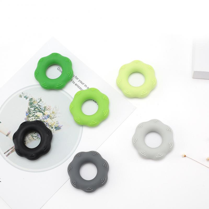 Finger Hand Grip Ring Silicone Strength Trainer Ri... – Vicedeal