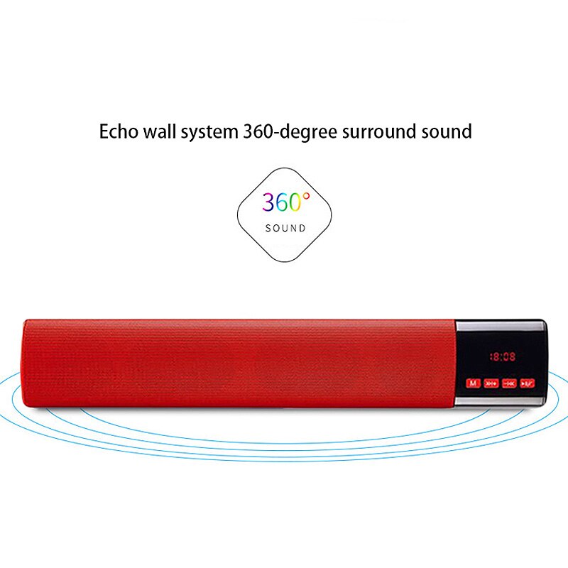 B28S Portable Bluetooth Speaker LED Display Hifi S... – Grandado