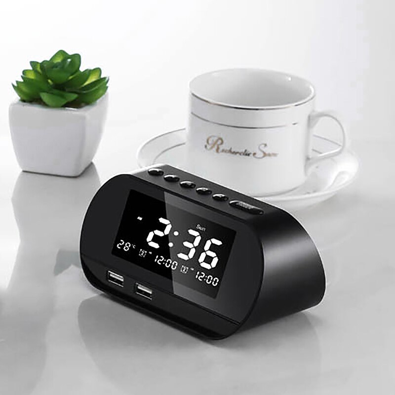 Digital Alarm Clock,Alarm Clock with FM Radio and ... – Grandado