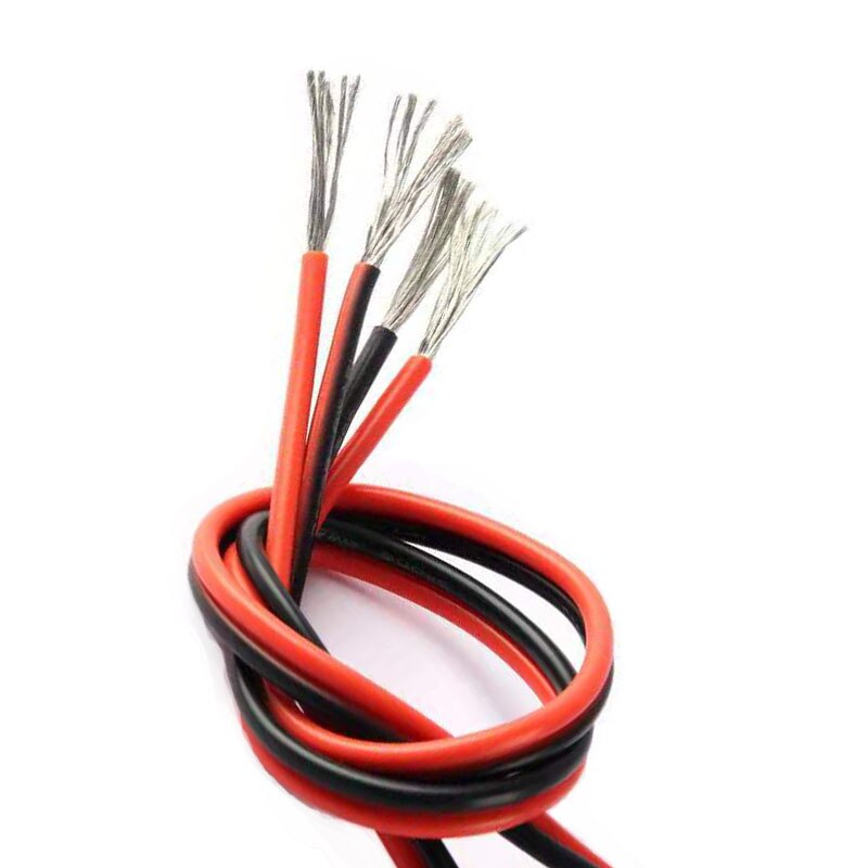 Soft Silicone High Temperature Cable 2P 24/22/20/1... – Grandado