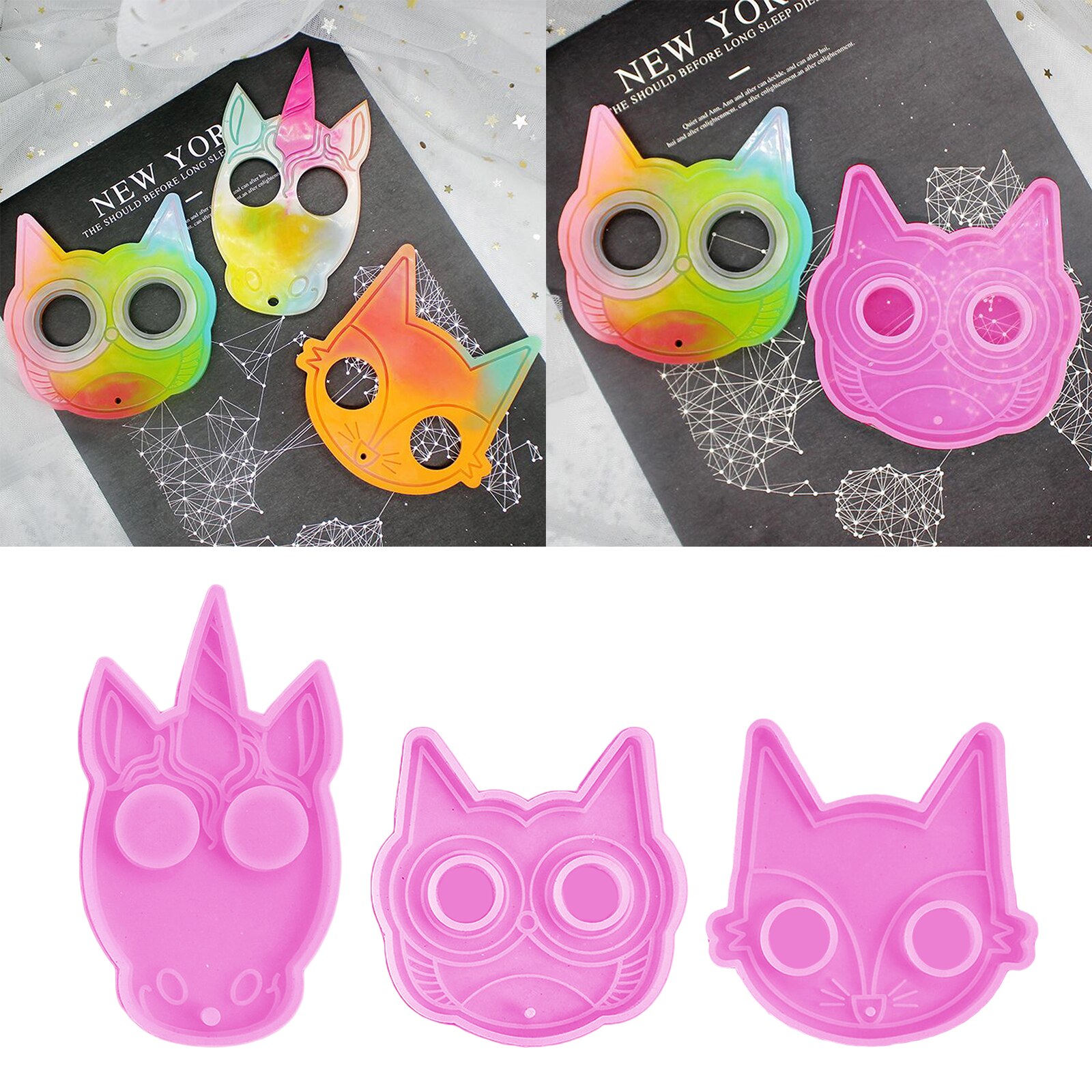 Cute Animal Shaped Silicone Mold DIY Crafts Cake T... – Grandado