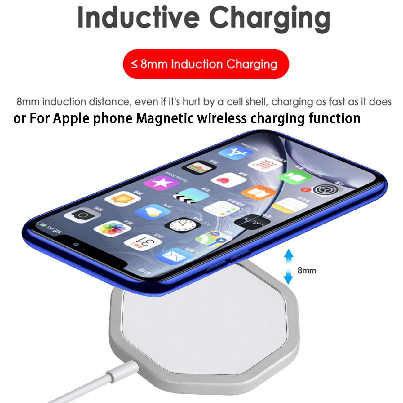 PD 20W Auto Induction Magnetic Wireless Charger Wi... – Grandado