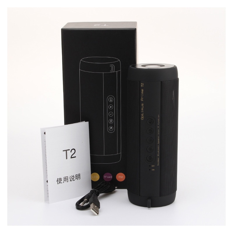 Original T2 True Wireless Bluetooth Speaker Waterp... – Grandado