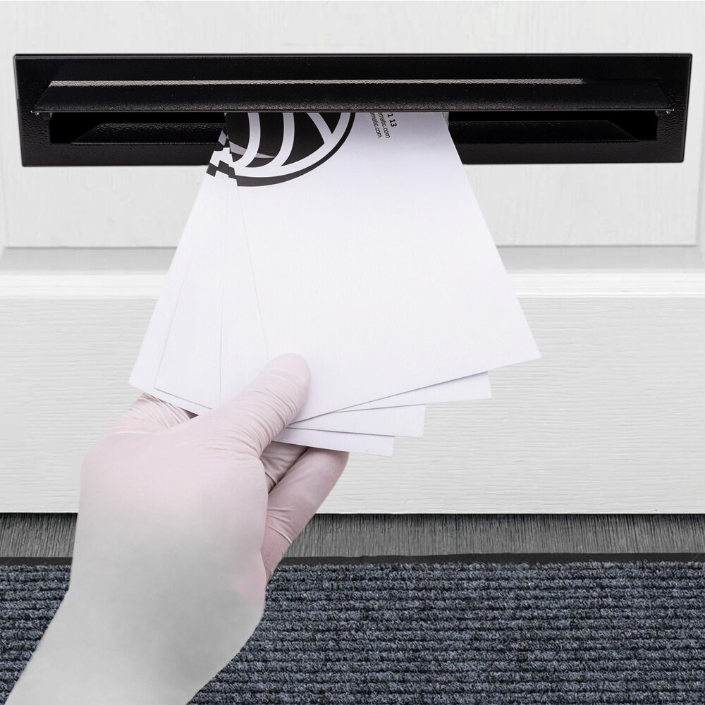 PrimeMatik-Mail knobs for doors and fences in blac... – Vicedeal